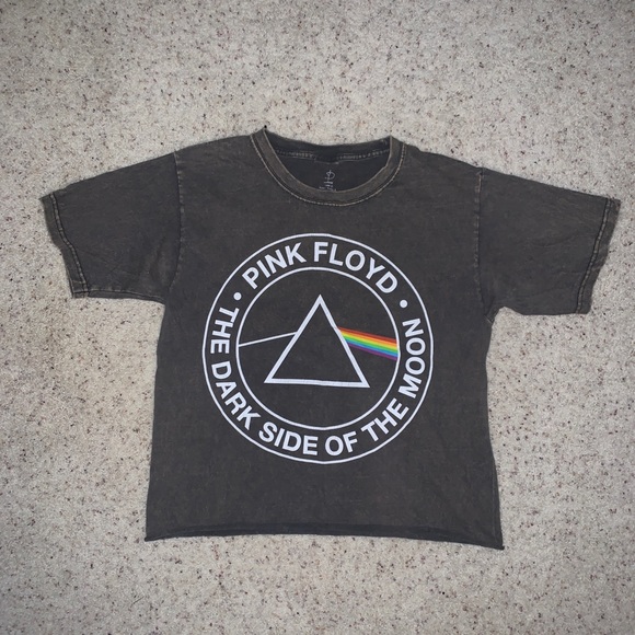 Tops | Vintage Cropped Band Tee | Poshmark